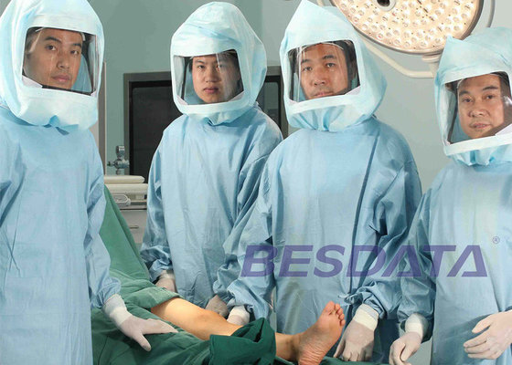 Disposable Stryker Surgical Hoods With Face Shield Non Woven Material