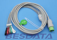 Pateint Monitor One Piece ECG Cables And Leadwires for Spacelabs Ultraview
