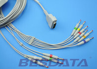 GE Marquette Compatible ECG EKG Cable Banana IEC 10 Leads / 12 Channel for MAC 400 / MAC 1000