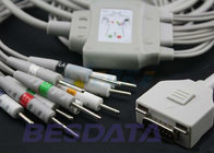 Besdata ECG / EKG Medical Cables , 10 Leads And Cables For Model KP-500