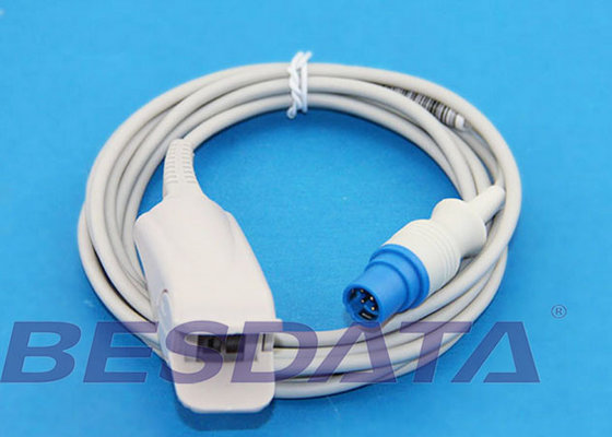 7pin Spo2 Finger Probe , Reusable Spo2 Sensors Compatible For Siemens Drager SC6002XL