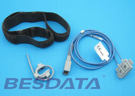 Compatible Nellcor DS-100A SpO2 Sensor Probe Neonate Forhead Silicone Wrap DB9-7pin