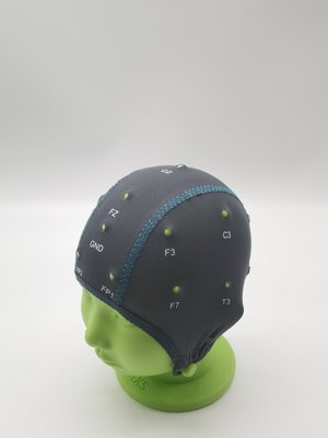 BESDATA active EEG diagnose empty blank skull cap research headset neurology electrode Neurofeedback High density hat