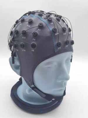 BESDATA active EEG diagnose empty blank skull cap research headset neurology electrode Neurofeedback High density hat